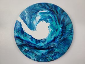 Molly's Artistry – Abstract Artwork, Art Course and Paint Stands!